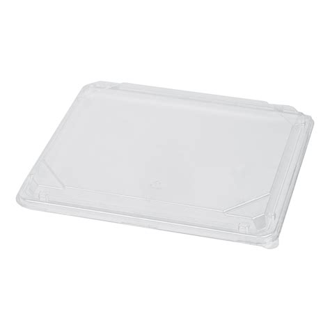 Bento Tek Rectangle Clear Plastic Lid Fits 15 Oz Bento Box 100