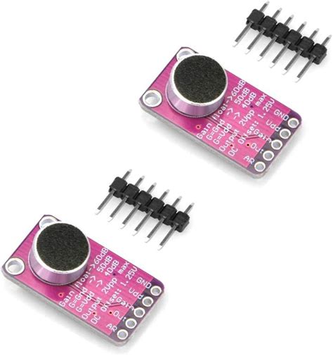 Buy Kookye Max9814 Electret Microphone Amplifier With Auto Gain Control For Arduinopack Of 2pcs