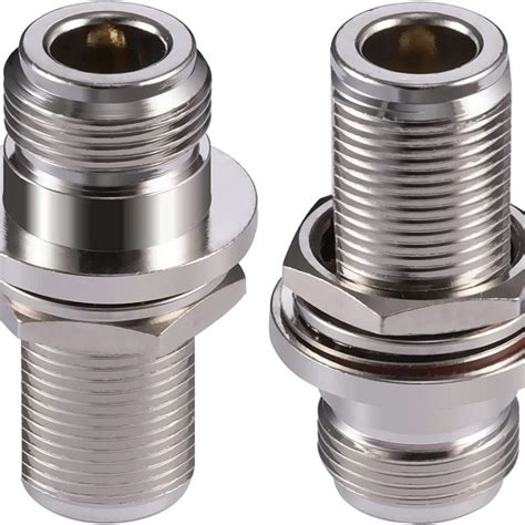 Uhf Male To Bnc Female Adapter Pl 259 To Bnc Rf Coax Connector Uhf To Bnc Jointer Pack Of