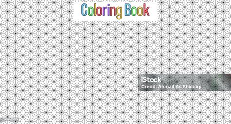 색칠 공부 기하학적 패턴 동양 스타일 아이들 활동 색칠 공부 페이지 벡터 그림 0명에 대한 스톡 벡터 아트 및 기타 이미지
