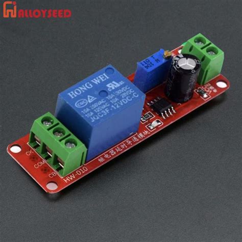 Pcs DC V Timer Switch Module Adjustable NE Digital Time Delay Relay Lightweight Timer