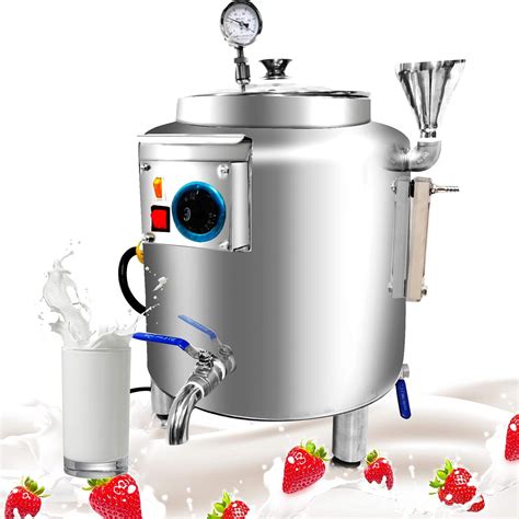Buy 5l Milk Pasteurizer With Mixer Stainless Steel Milk Pasteurization Machine For Milk Drink