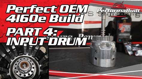 OEM 4L60E Build Pt 4 Input Drum YouTube