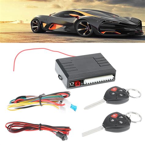 12v Car Vehicle Burglar Alarm Keyless Lock Entry S Grandado