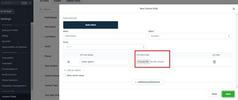 Bug Radio Field Options With An Image In Survey Builder Are Not Clickable When Clicking The
