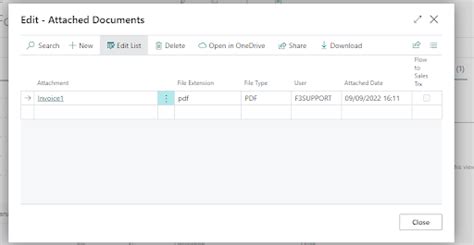 Get Attachment Document From Business Central Using Al