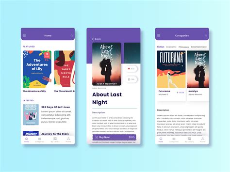 Minerva Book Store App Ui By Pascal Adnan On Dribbble