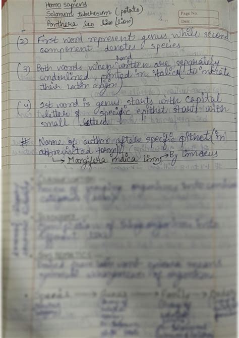 Solution Basics Of Nomenclature Taxonomy Pdf Studypool