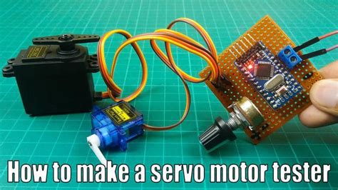 Diy Servo Motor Controller With Arduino Pro Mini Artofit