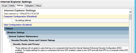 Group Policy GPMC Missing Hide Show Links Server Fault