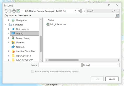 Chapter Using ArcGIS Pro To Open A Map Created In ArcGIS Desktop Remote Sensing With