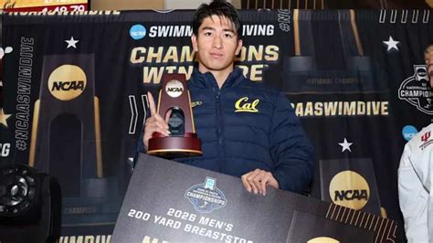 Yamato Okadome Sizzles For Cal At Ncaa Swim Championships