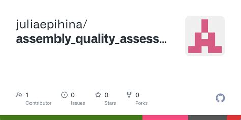 Github Juliaepihinaassemblyqualityassessment