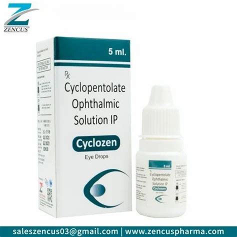 Cyclopentolate Hcl Eye Drops 5 Ml At Rs 129piece In Panchkula Id