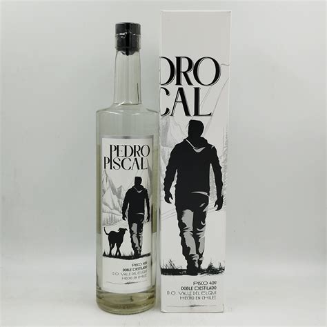 Pedro Piscal Doble Destilado 40° 750cc Biblioteca Del Pisco
