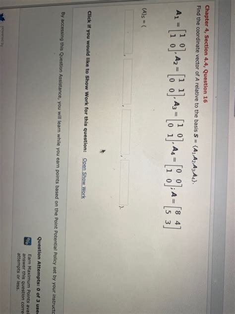 solved chapter 4 section 4 4 question 16 find the