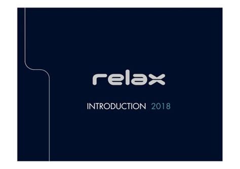 Relax company profile by relax srl - Issuu