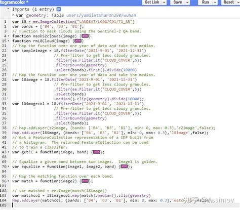 Gee中的直方图匹配并按研究区匀色镶嵌 知乎 Gee中的直方图匹配并按研究区匀色镶嵌 知乎