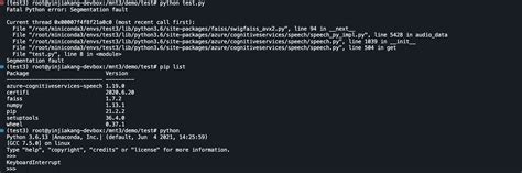 segmentation fault happened when import faiss · issue 2465