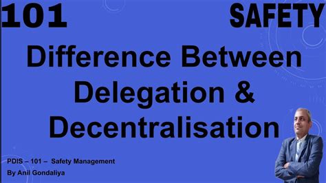 Difference Between Delegation And Decentralization Youtube