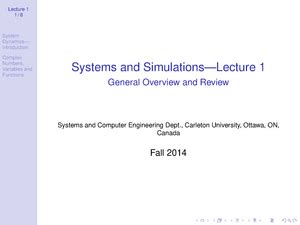 Lab Lab Instructions CARLETON UNIVERSITY Department Of Systems And Computer Engineering