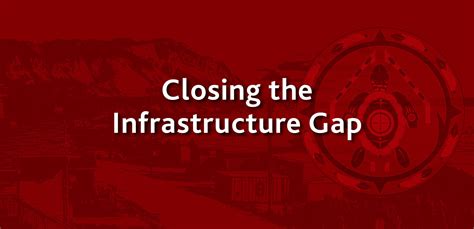 Closing The Infrastructure Gap Assembly Of First Nations