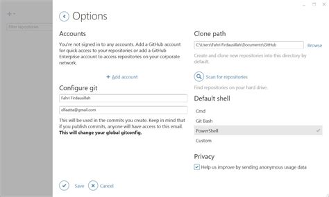 tutorial github dasar windows blog pribadi fahri