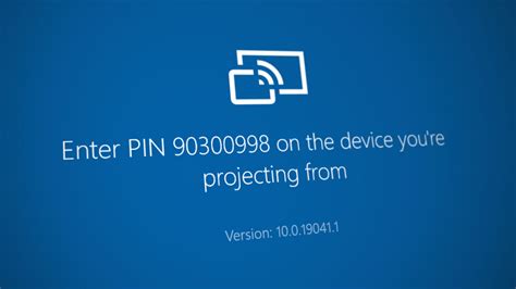 How To Enable Or Disable Require PIN For Pairing When Projecting To This PC In Windows