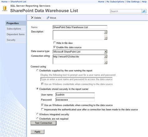 Sql Server 2014 Reporting Services Ssrs Sharepoint 2013 List Data