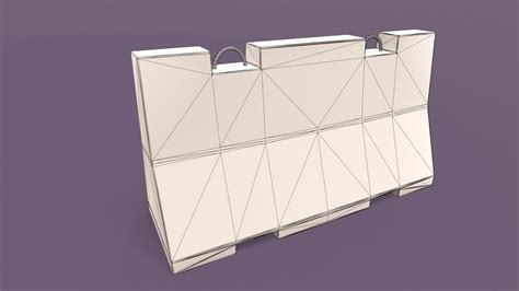 Traffic Objects Pack Lowpoly 3d Model Model Turbosquid 2076714