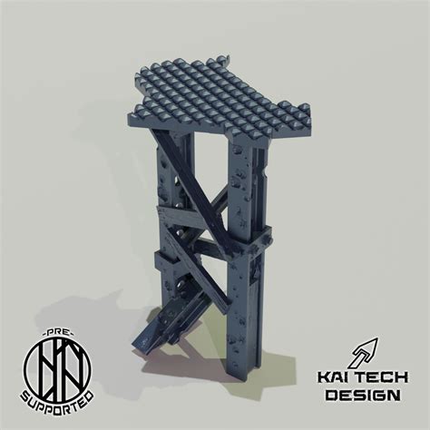 D Printable Orktarius Kill Squad Git Stiler Terrain By Kaitech