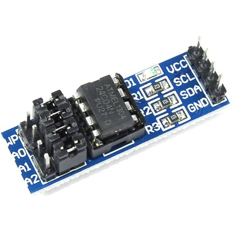 lc technology at24c04 eeprom memory module lc at24 c04 i2c arduino