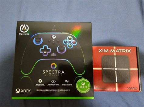 Xim Matrix and Xbox controller (wired), Video Gaming, Video Game ...
