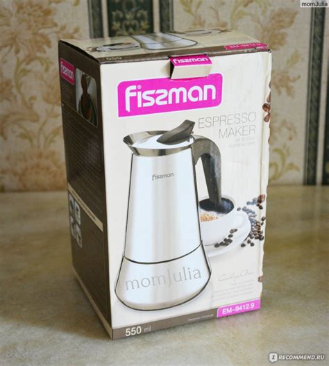 Кофеварка гейзерная FISSMAN Арт. 9412 на 9 чашек - «Гейзерная кофеварка ...