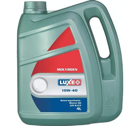 Моторное масло LUXE M 10w40, молибден, полусинтетическое, 4 л 114 ...