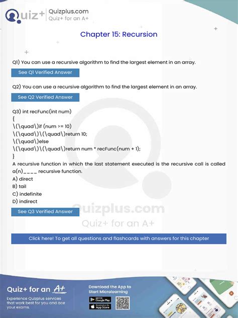 You Can Use A Recursive Algorithm To Find The Largest Element In An