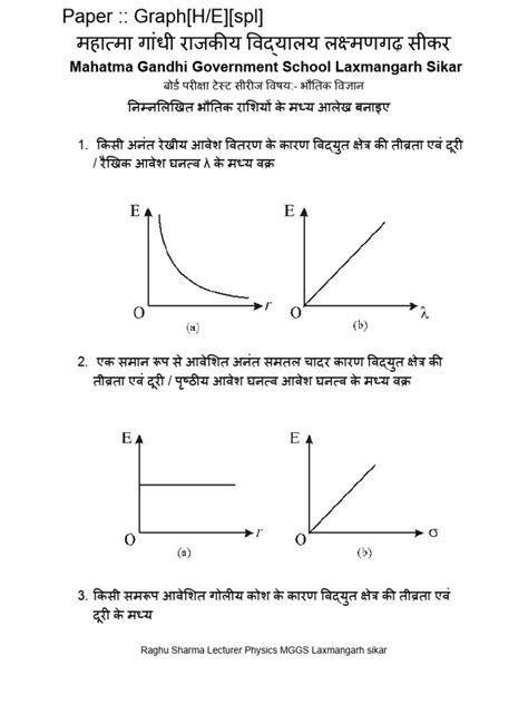 Graph Xii Physics Pdf