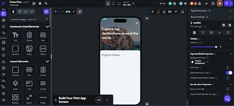 Dhruv Savaliya On Linkedin Flutterflow Appdevelopment Uiux Traveltech