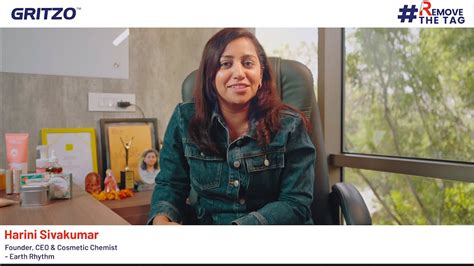 Harini Sivakumar Founder Earth Rhythm And Her Take On Removethetag