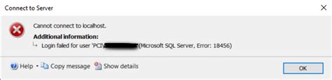 How To Connect To A Localhost With Ssms If I Didnt Create Password Upon Installation Rsqlserver