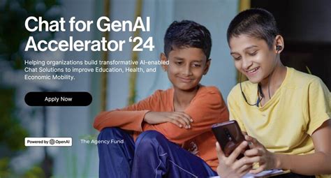 Openai Chat For Impact Genai Accelerator Program 2024 Opportunity Diary