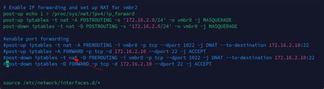 Configuration De Port Forwarding Pour NAT Dans Proxmox Oleks IT Blog