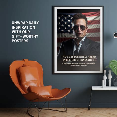 Elon Musk Poster Quotes About Life Poster And Prints Canvas Wall Art