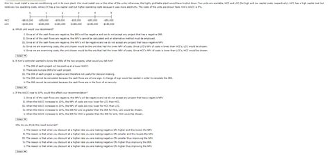 Solved I Since All Of The Cash Flows Are Negative The