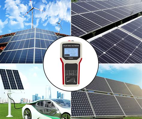 Solar Panel Tester Smart MPPT Open Circuit Voltage Troubleshooting Utility Tool For Solar PV Testing