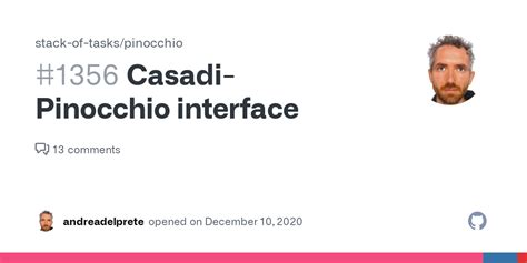 casadi pinocchio interface · issue 1356 · stack of tasks pinocchio