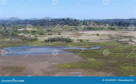 Aerial View Of San Elijo Lagoon Ecological Reserve And Nature Center