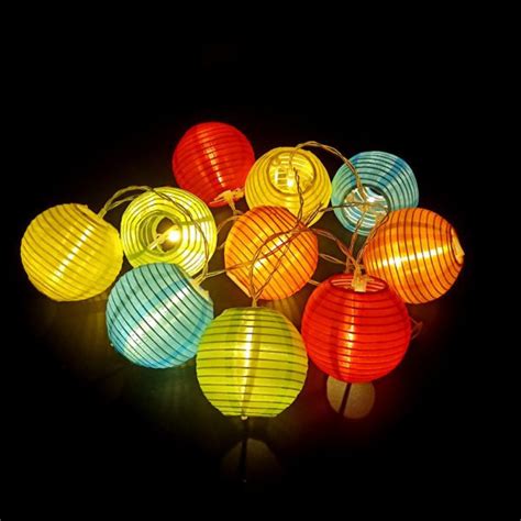 Garland Solar String Light Rythm Led Bulbs