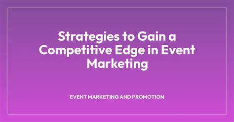 Event Marketing And Promotion • Event Management Evm Institute