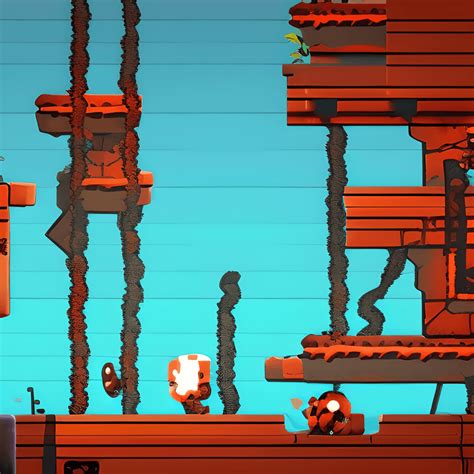 3d Platformer Background · Creative Fabrica